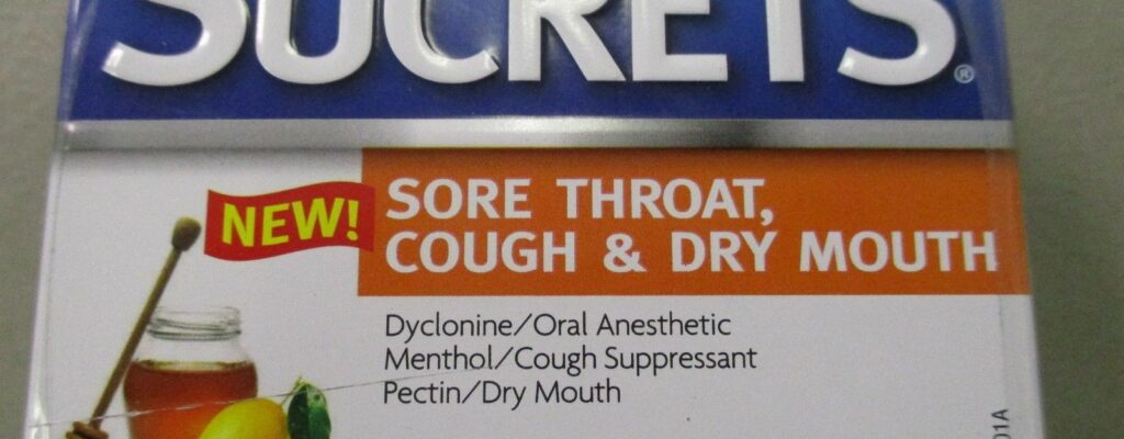 Sucrets® sore throat, cough & dry mouth • Hello Bacsi