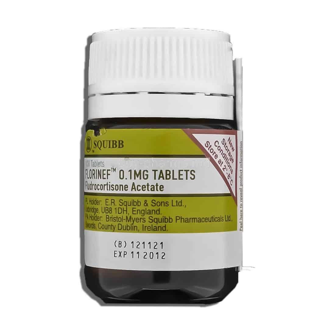Florinef là thuốc gì? liều dùng, cách dùng và tác dụng phụ