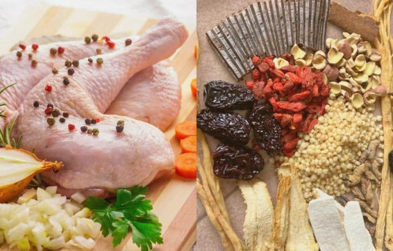 Vịt tiềm thuốc bắc gồm những vị thuốc gì? cách nấu mì vịt tiềm thuốc