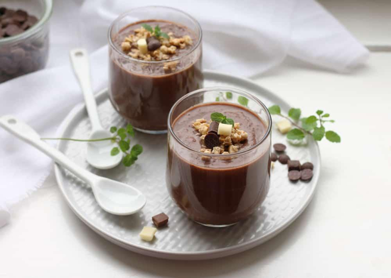 3 cách làm pudding socola mềm mịn, thơm ngon chuẩn vị cho bé