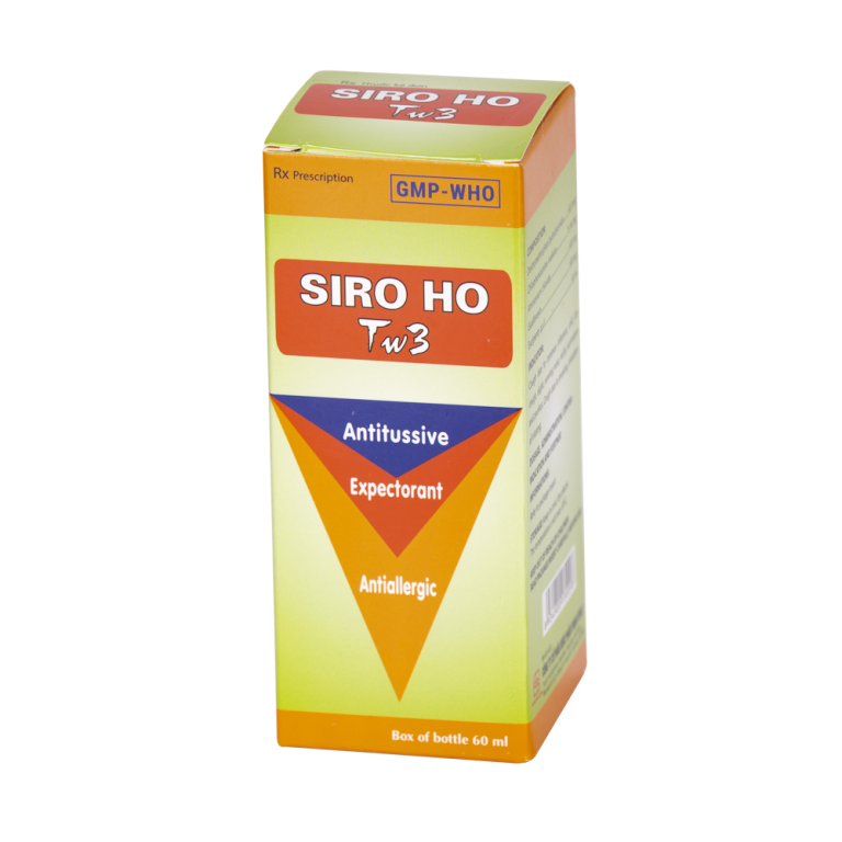 Siro ho cho người lớn và trẻ em thông dụng hiện nay • Hello Bacsi