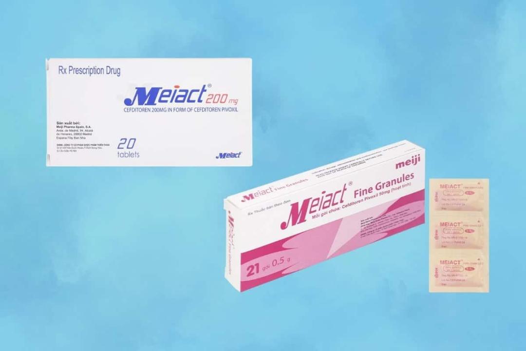 Thuốc kháng sinh Meiact: Chỉ định, cách dùng và liều dùng là thuốc gì ...