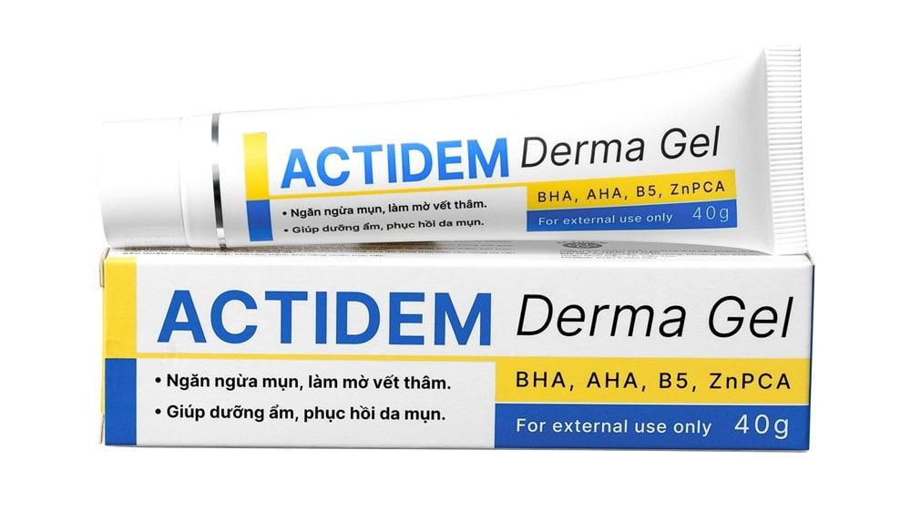 Review gel trị mụn Actidem Derma và cách sử dụng hiệu quả
