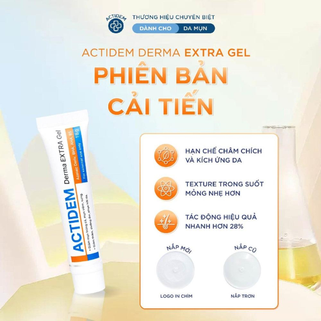 Gel trị mụn mờ thâm Actidem Derma Extra Gel • Hello Bacsi