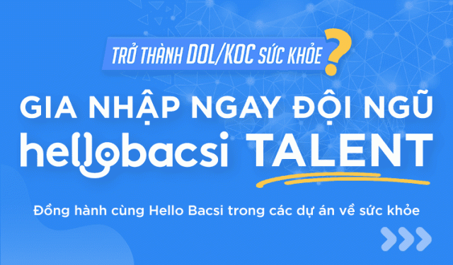 Hello Bacsi | Nội dung về sức khỏe, thuốc, bệnh, thai kỳ và nuôi dạy ...